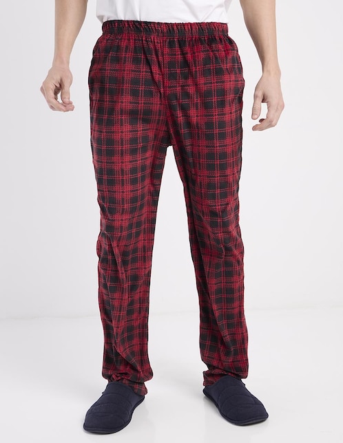 Pantalón pijama Weekend estampado escocés para hombre 1